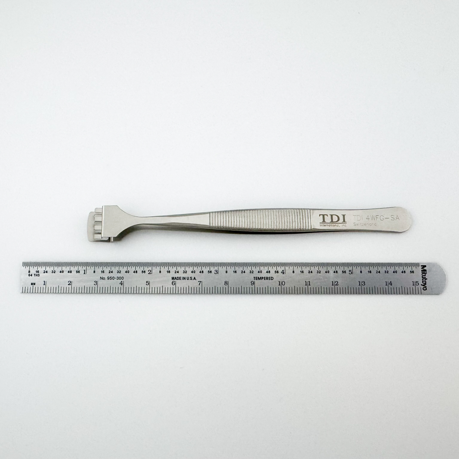 High Precision Swiss 4″ Wafer Handling Tweezers – TDI International Inc